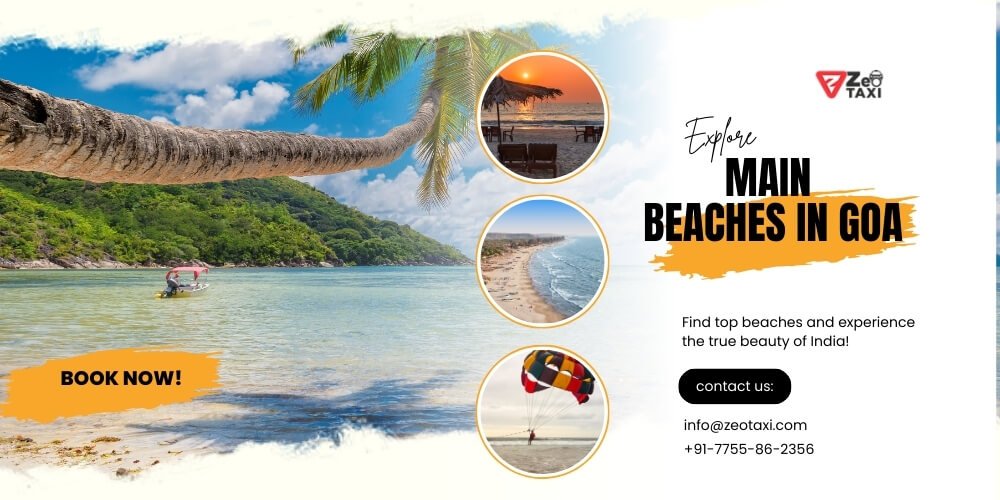 Main Beaches in Goa | Zeo Taxi Blog